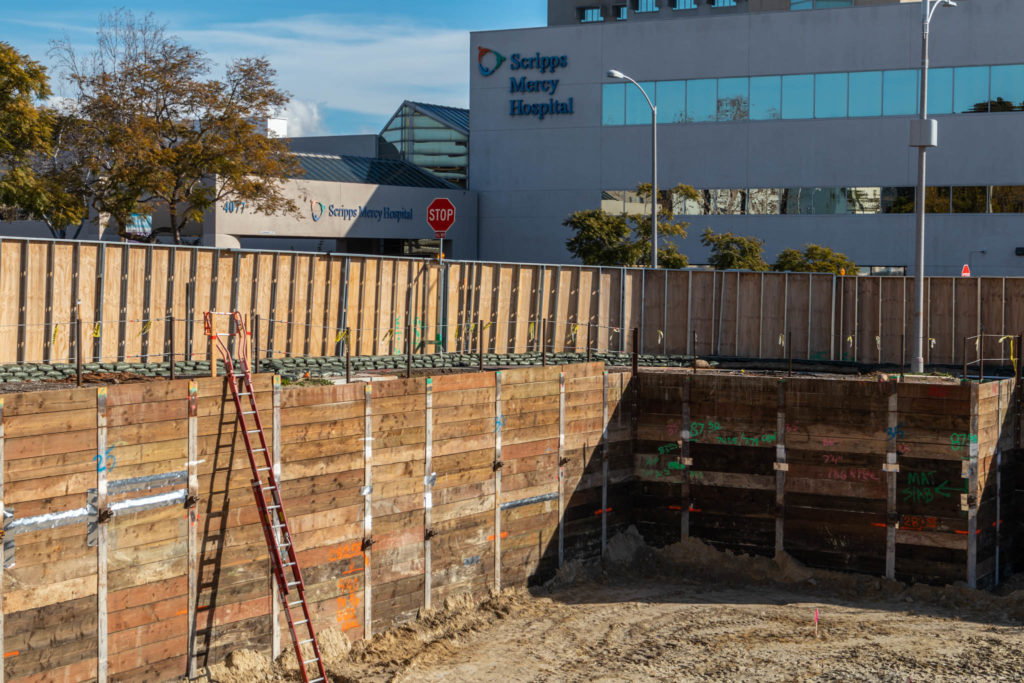 Caisson Drilling Project in La Jolla, CA | Pool & Wall Caissons