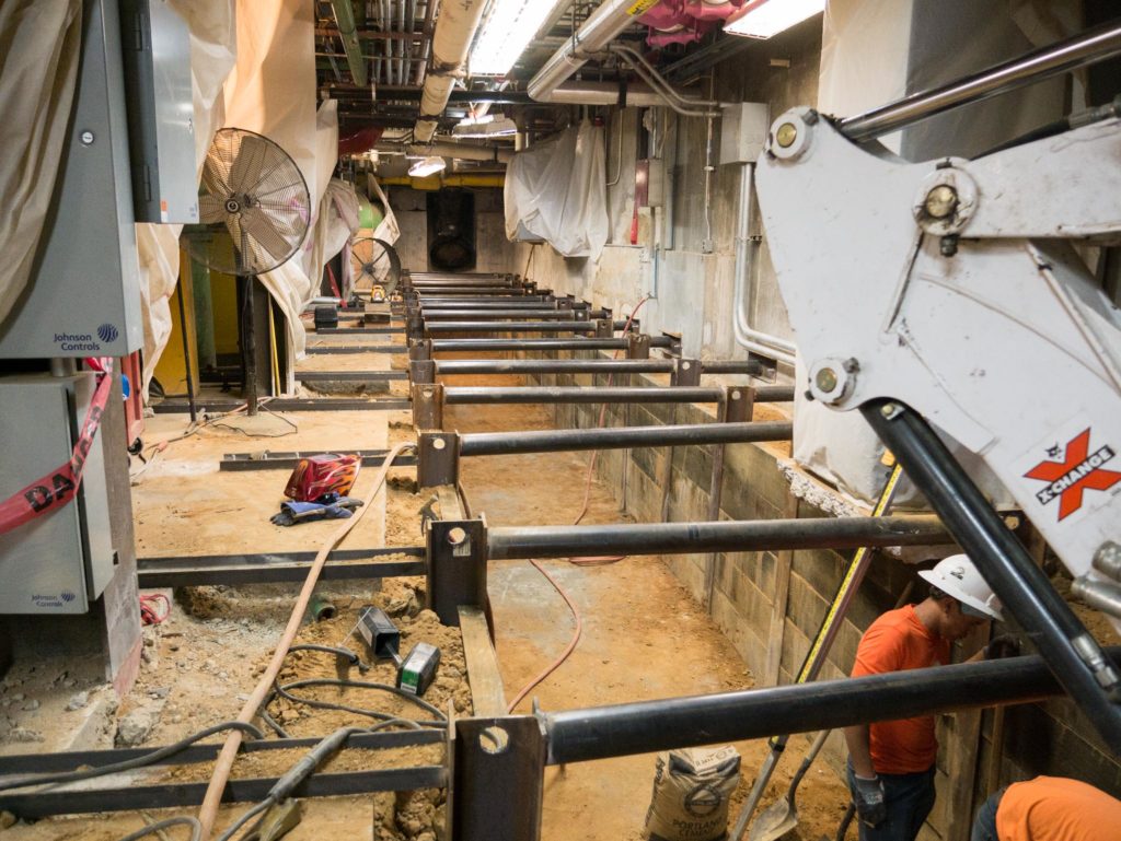 Temporary Shoring Installation in San Diego, CA