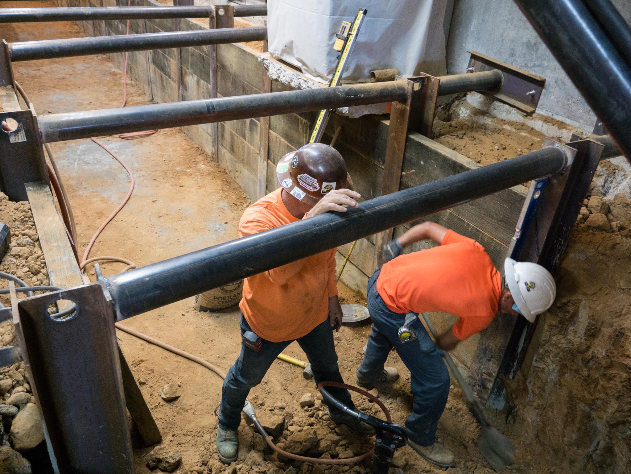Temporary Shoring Installation for UCSD in San Diego, CA